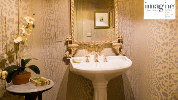 How To Create A Luxurious Powder Room - Imagine Floors